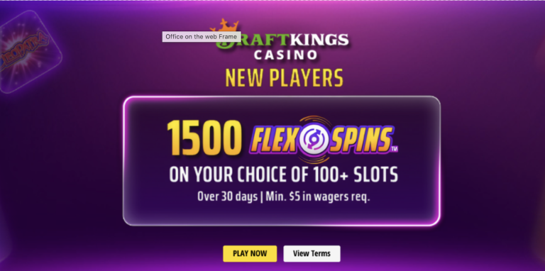 DraftKings Casino Promo Code: 1,000 Flex Spins